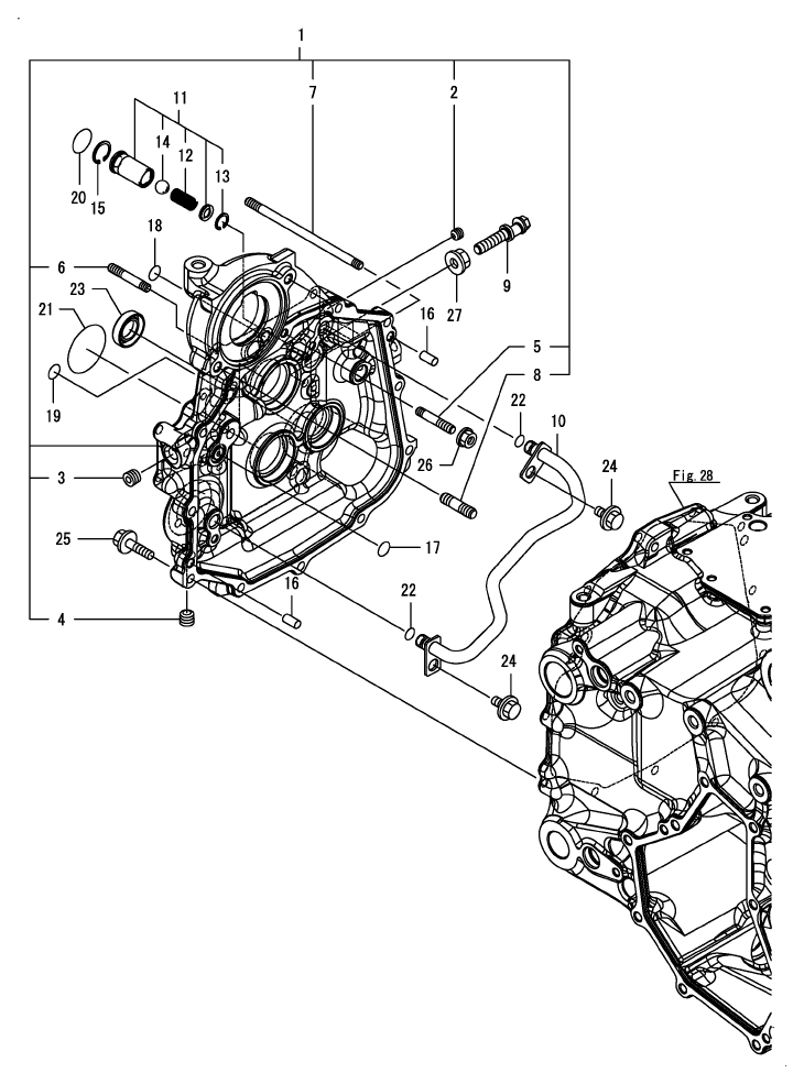 SA221 CENTER-PLATE — BRIM:PARTS_YANMAR