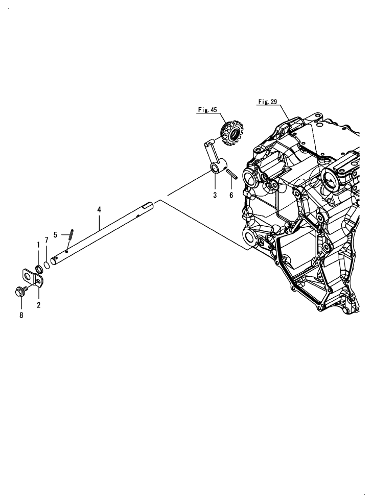 SA425 FRONT-SHIFT — BRIM:PARTS_YANMAR