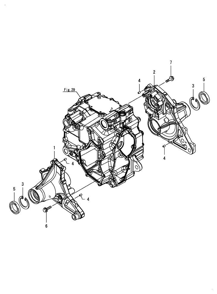 SA424 REAR-AXLE-HOUSING — BRIM:PARTS_YANMAR