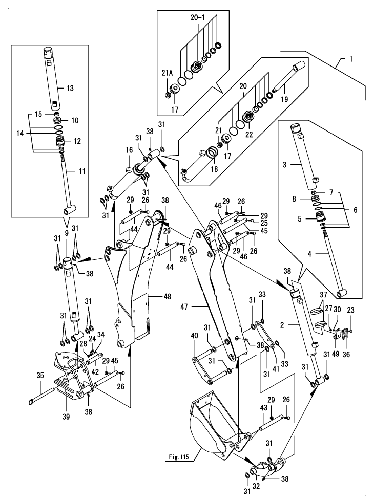 SC2450 BACKHOE(SWING-FRAME — BRIM:PARTS_YANMAR