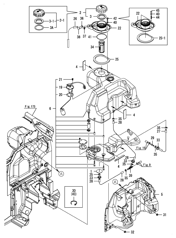 YT235 FUEL-TANK(CABIN) — BRIM:PARTS_YANMAR