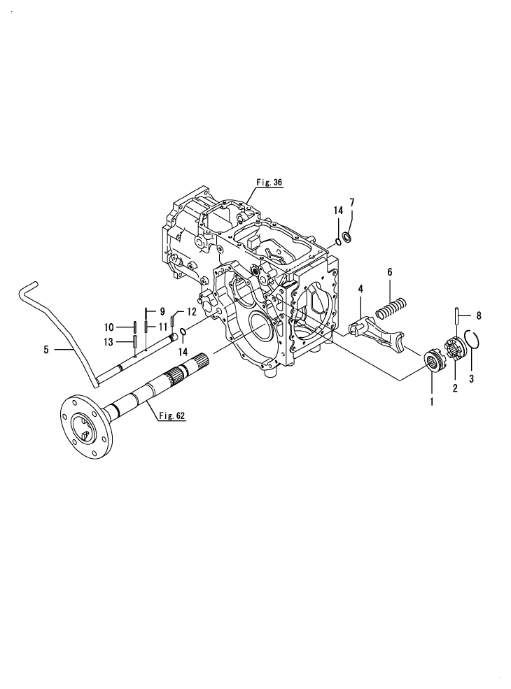 EX2900(2) SPRING 8.0X32 PIN — BRIM:PARTS_YANMAR